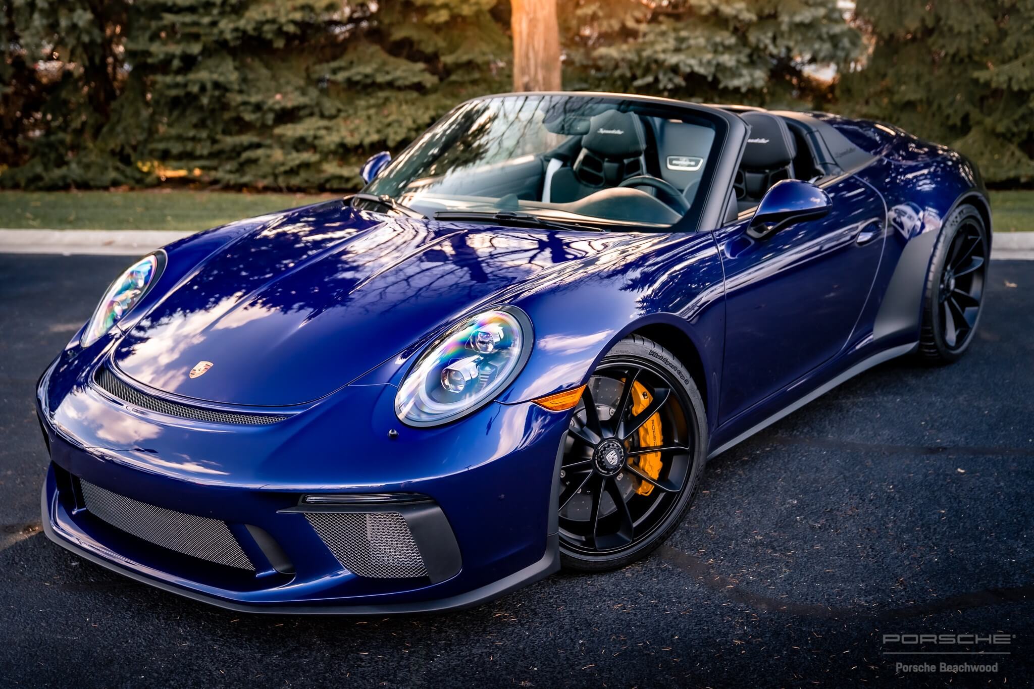 Iris Blue - Porsche 911 Speedster (991) - carpaints.co