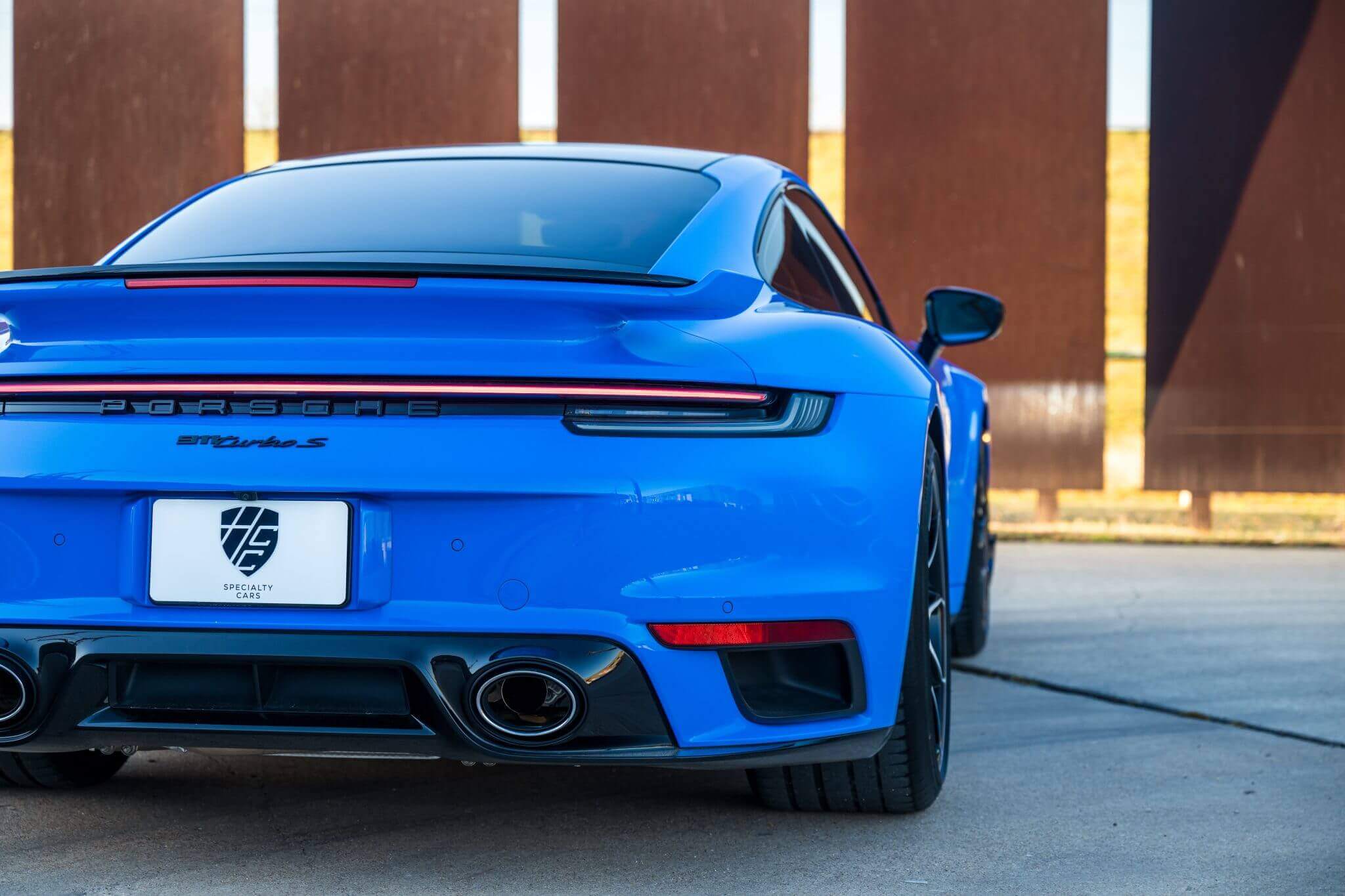 Shark Blue - Porsche 911 Turbo S (992) - carpaints.co