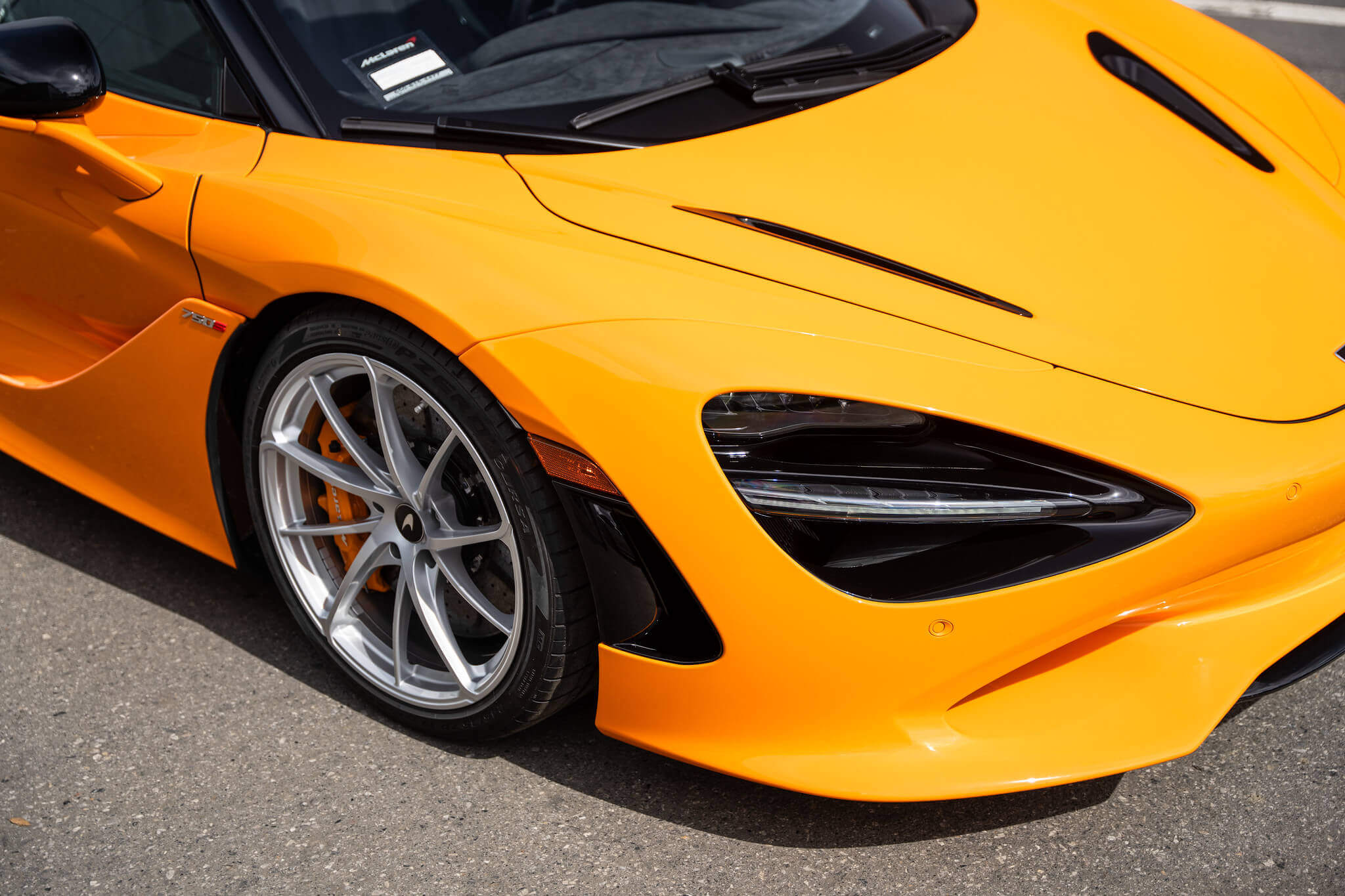 McLaren Orange - McLaren 750S Spider - carpaints.co