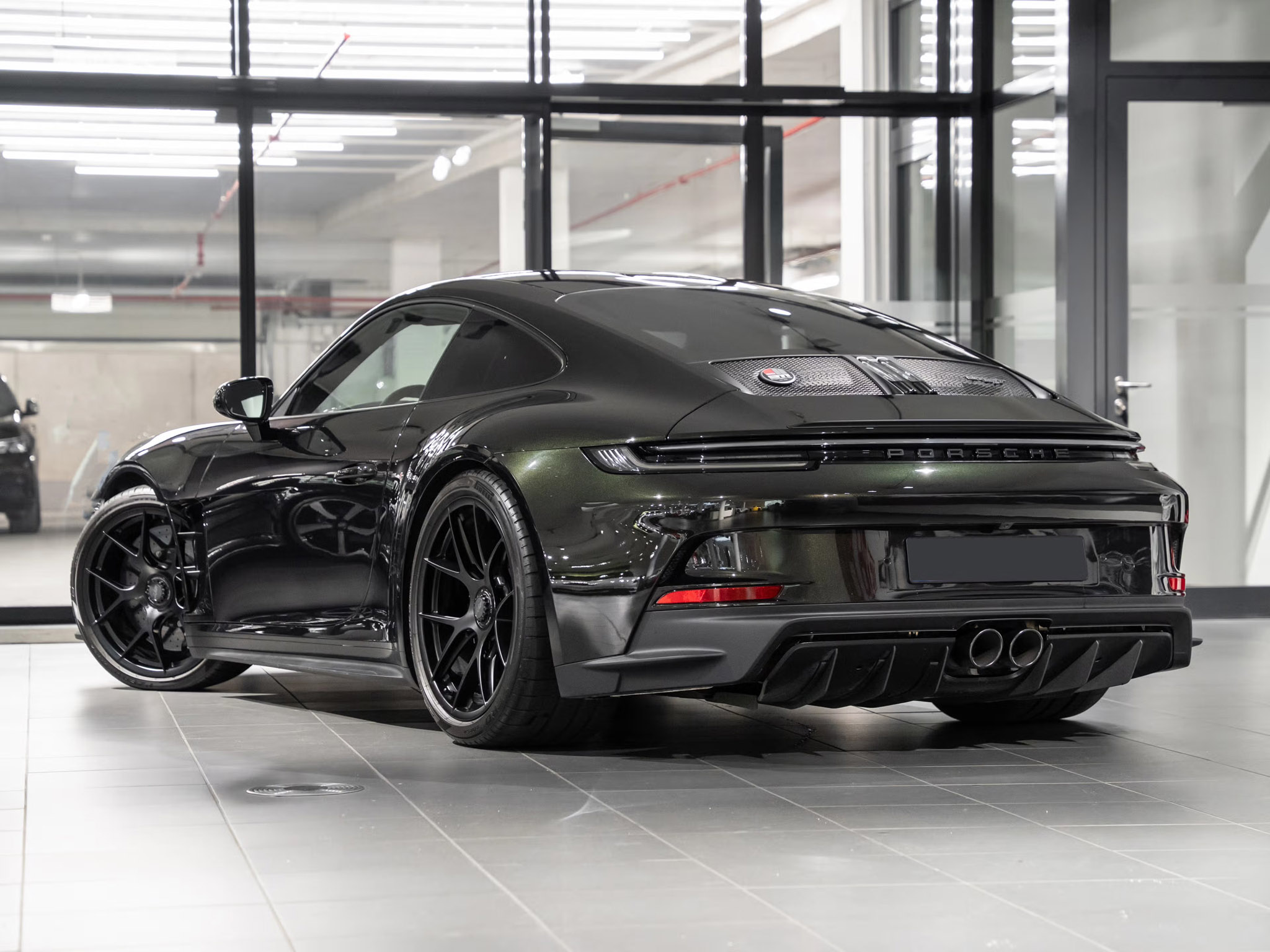 Dark Olive Metallic - Porsche 911 S/T (992) - carpaints.co