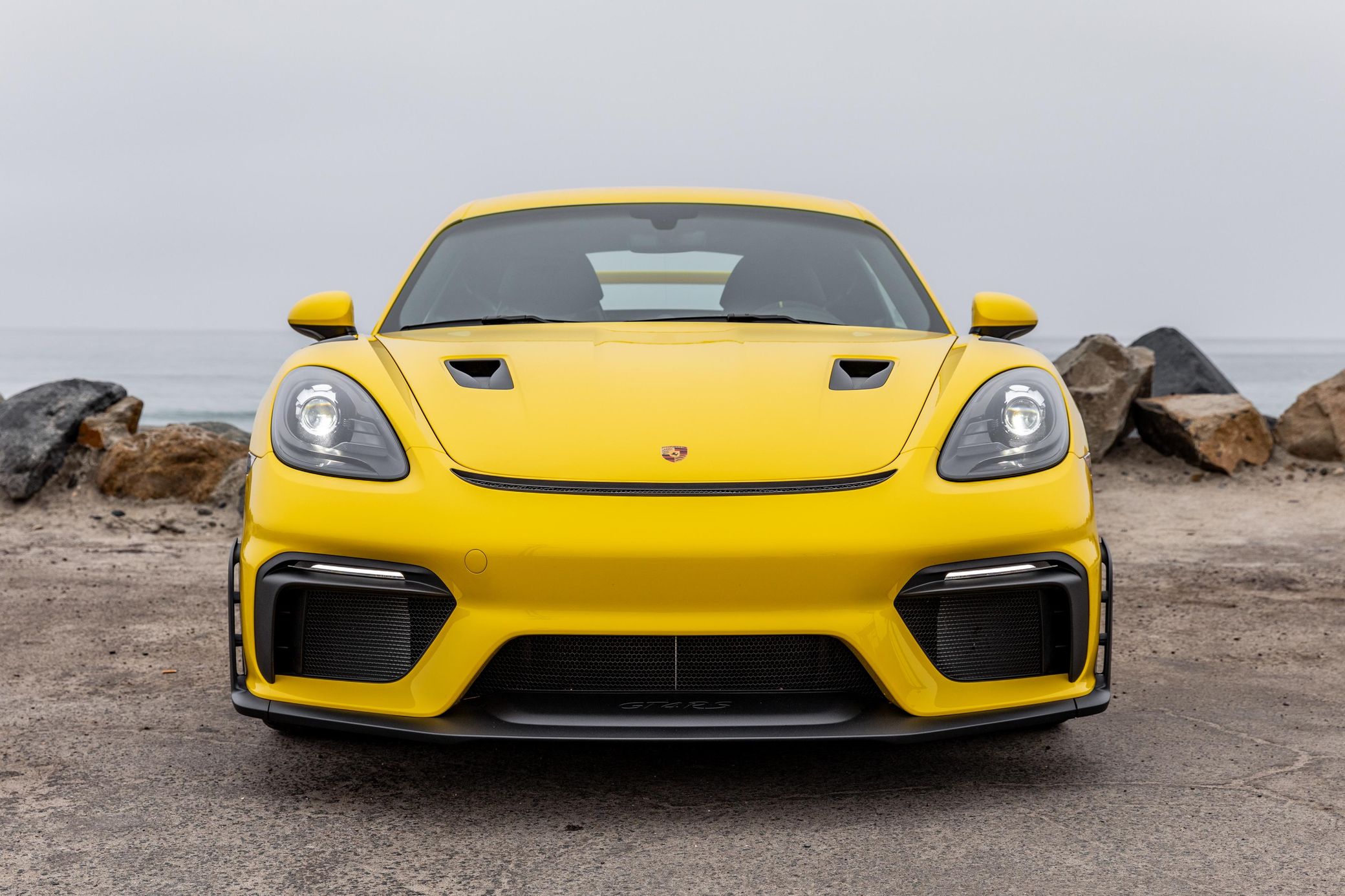 Racing Yellow - Porsche Cayman GT4 RS (718) - carpaints.co