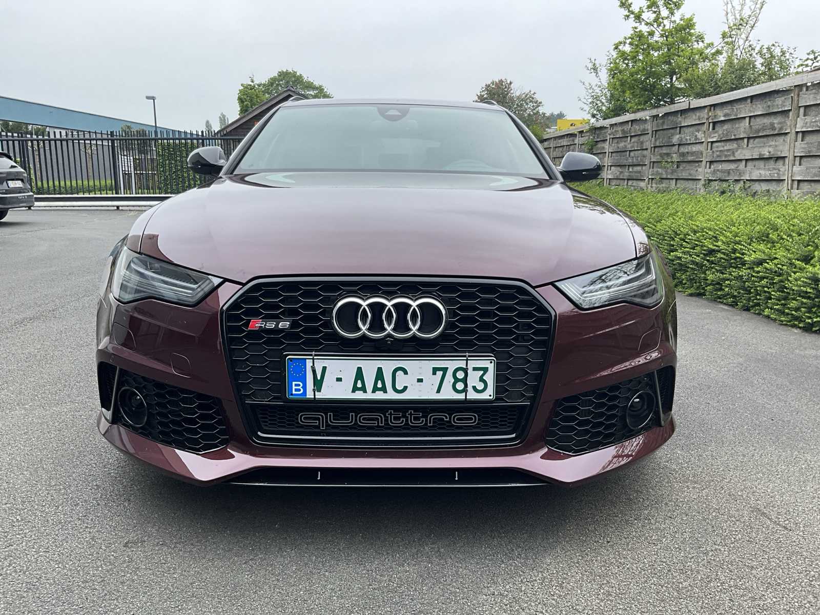 Classic Red - Audi RS6 Avant (C7) - carpaints.co