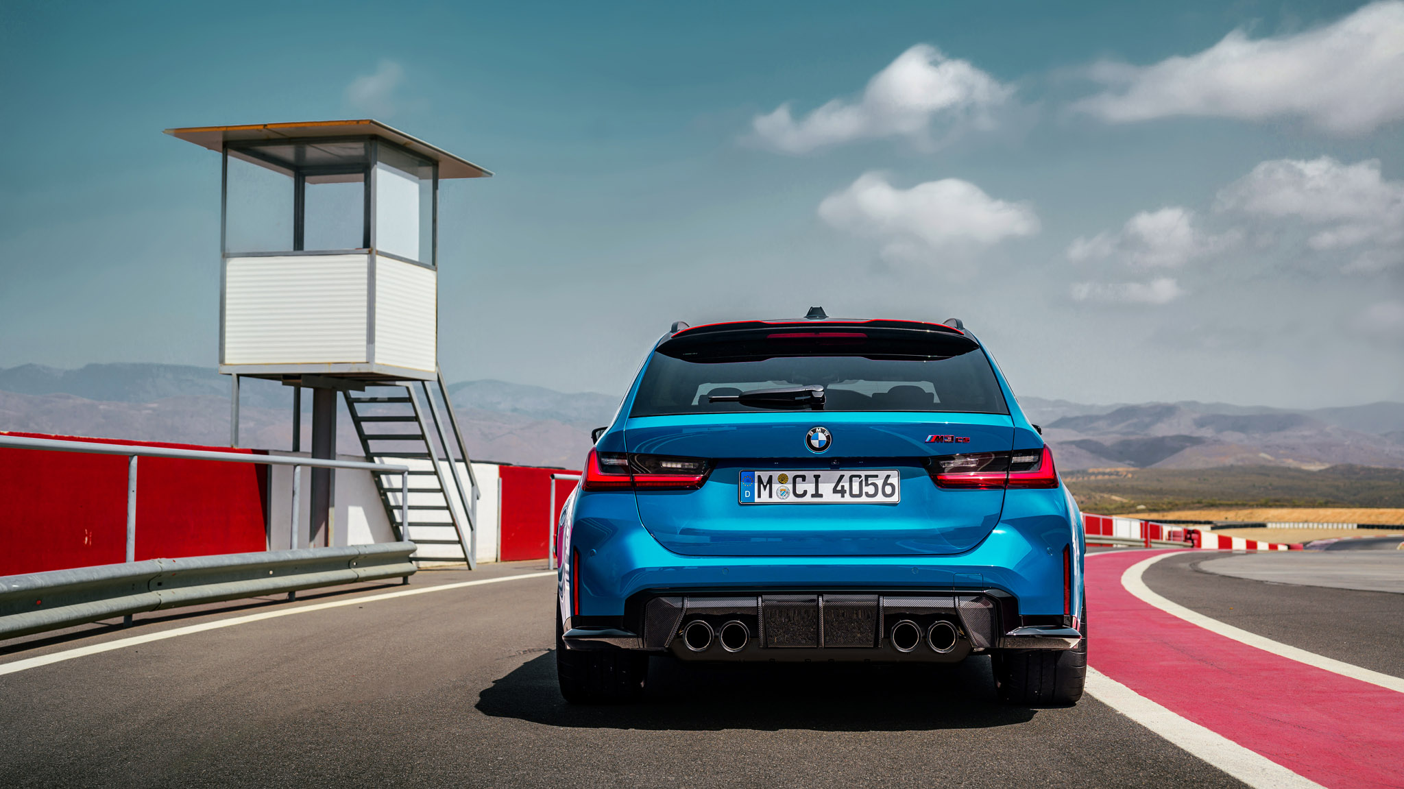 Laguna Seca Blue - BMW M3 CS Touring (G81) - carpaints.co