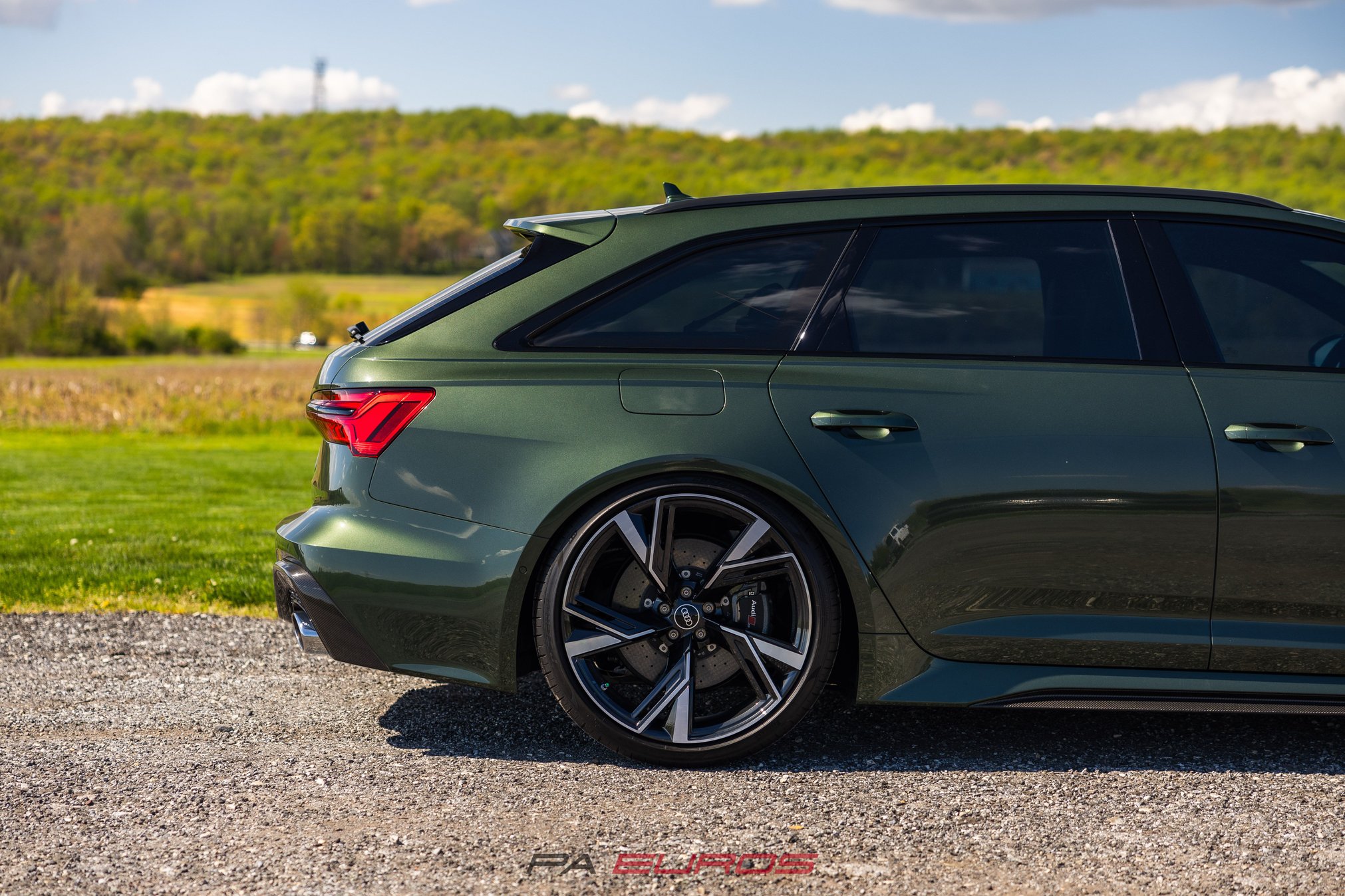 Oak Green Metallic - Audi RS6 Avant (C8) - carpaints.co