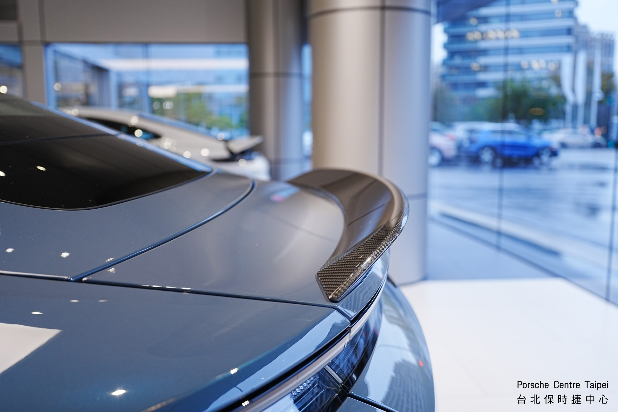 Pale Blue Metallic - Porsche Taycan Turbo GT - carpaints.co