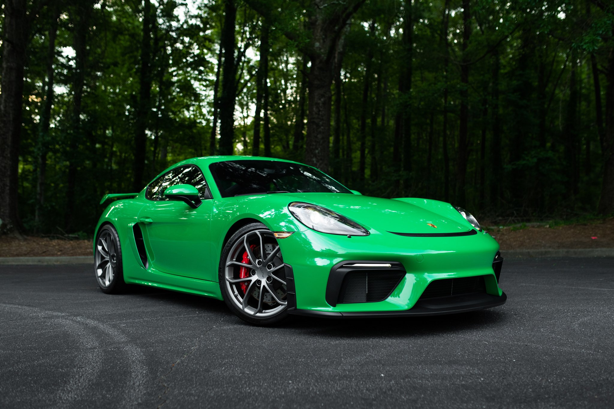 Python Green - Porsche Cayman GT4 (718) - carpaints.co